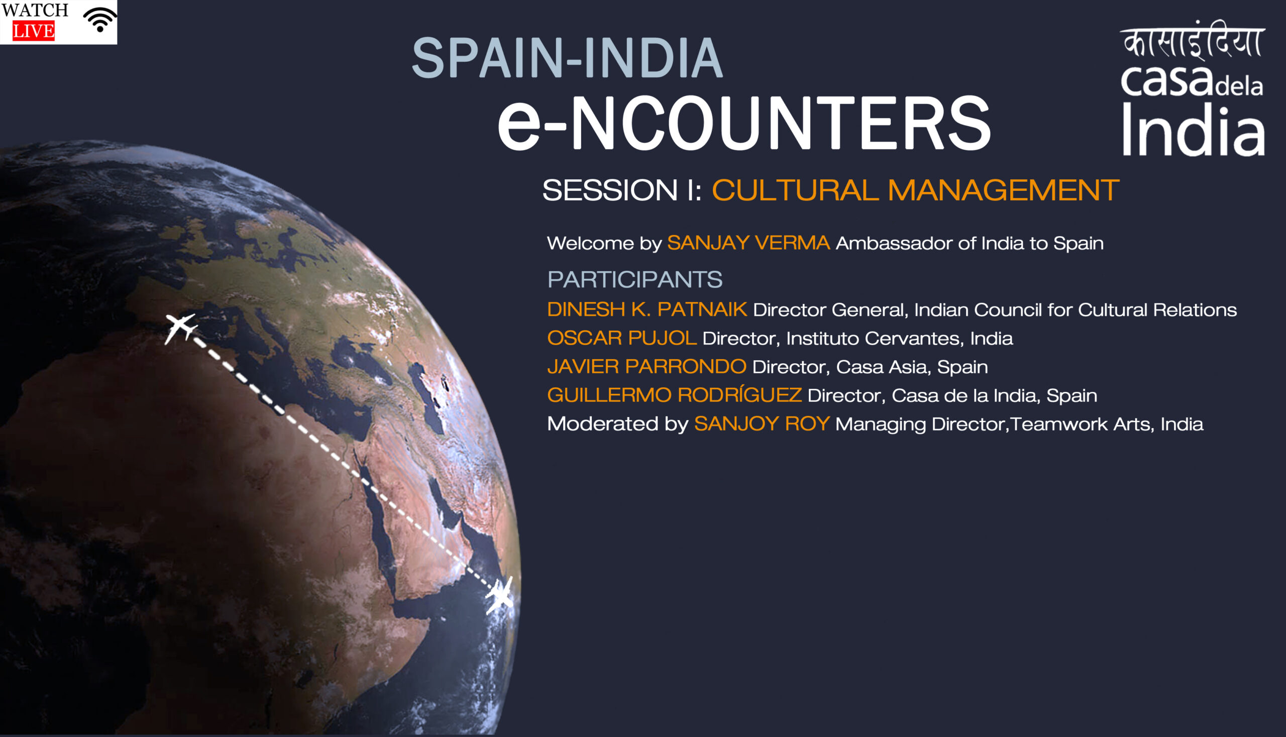 SPAIN-INDIA ENCOUNTERS / ENCUENTROS ESPAÑA-INDIA. CICLO DE SESIONES ...